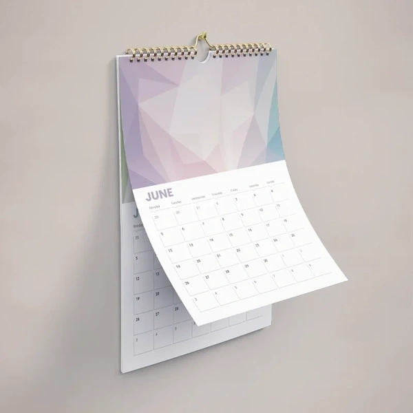 Thumb Cut Calendars | Print Mule