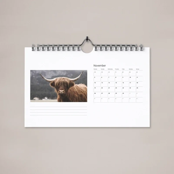 Thumb Cut Calendars | Print Mule